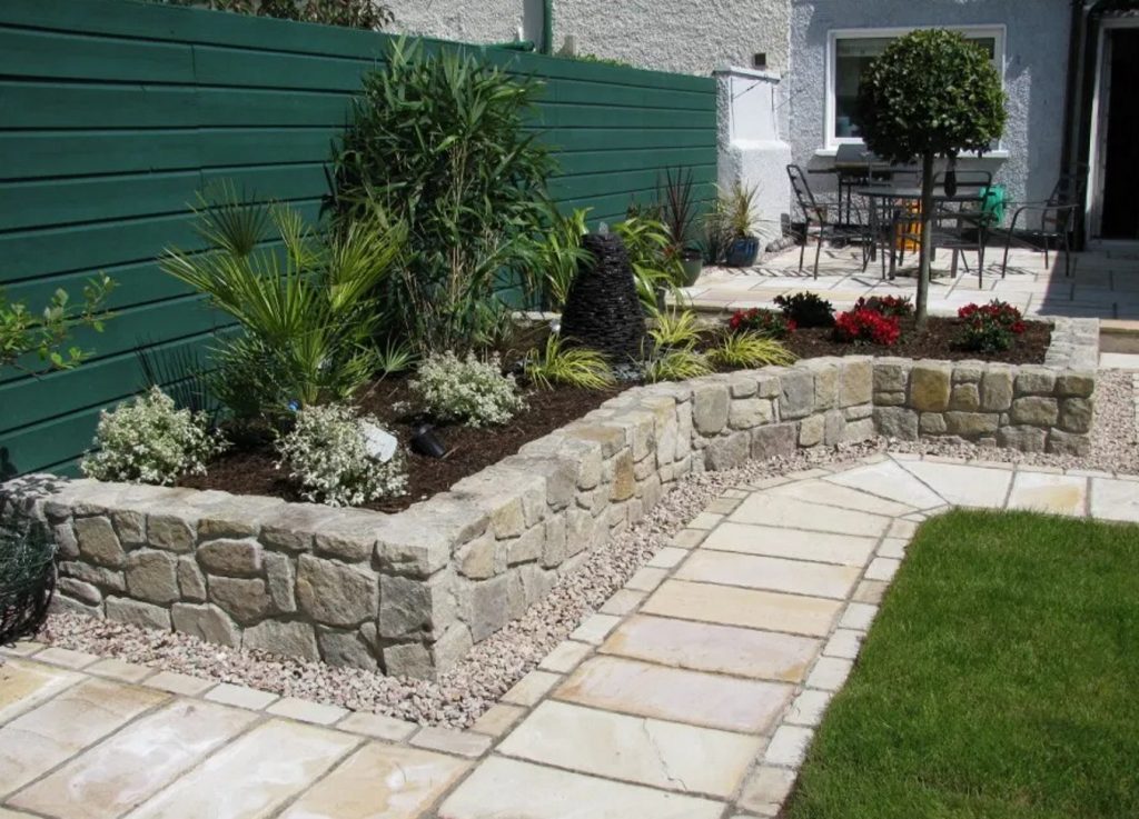 Landscape design: Flower Garden Borders Edging