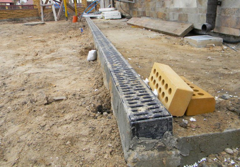 Proper Blind Area - Not a Trifle: Preparatory Excavation and Drainage