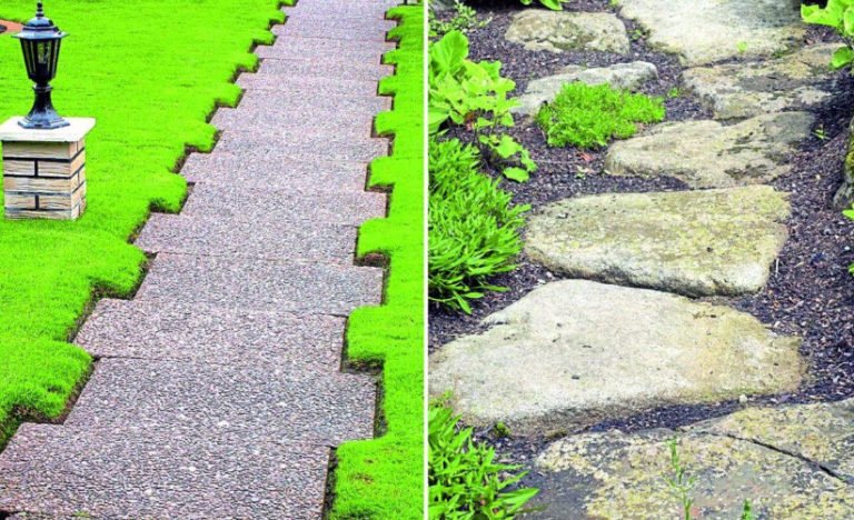 Garden Paths: Choose Materials, Shapes and Environment