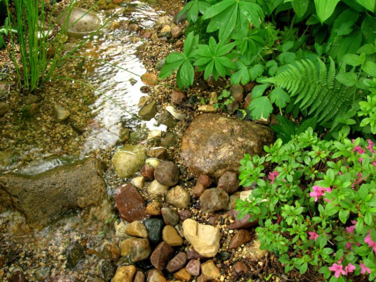 Step-by-Step Technology of Arrangement of the Stream On a Country Site ...