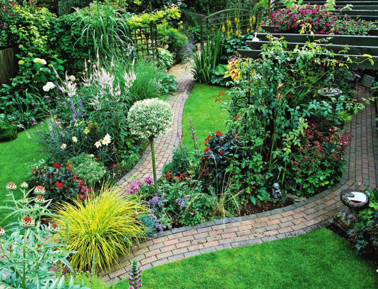 Garden Paths: Rules And Techniques Of Placement - Best Landscape Ideas
