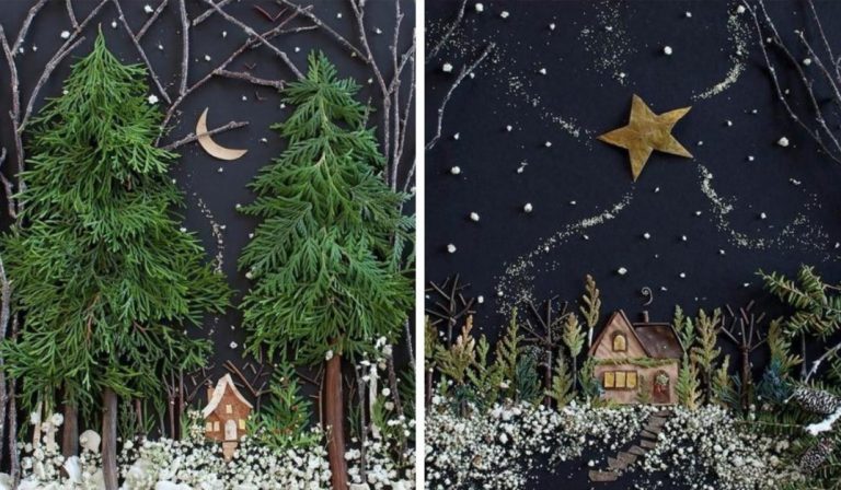 Paintings Made Of Natural Materials - It's Cool!