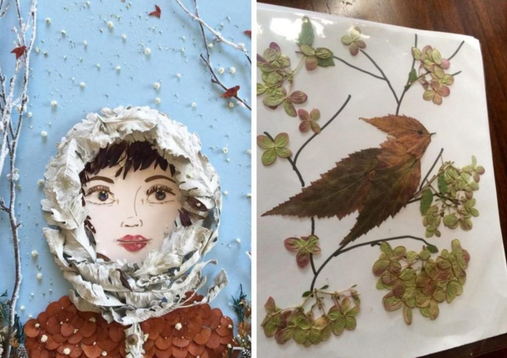 Paintings Made Of Natural Materials - It's Cool!