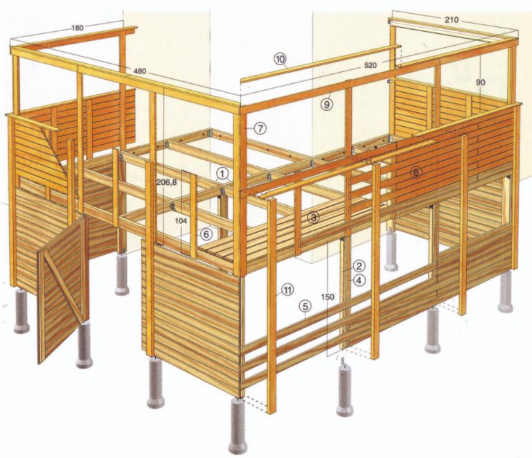 Building An Open Terrace On a Frame Base: Detailed Instructions