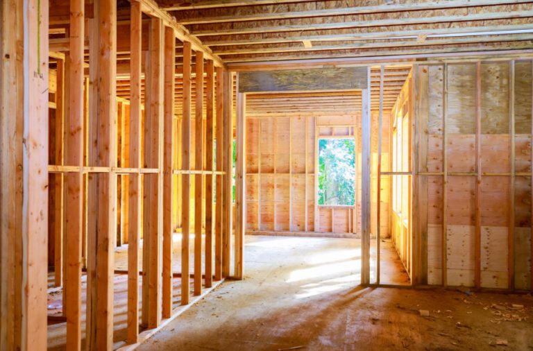 Interior Partition On a Wooden Frame - Best Landscape Ideas