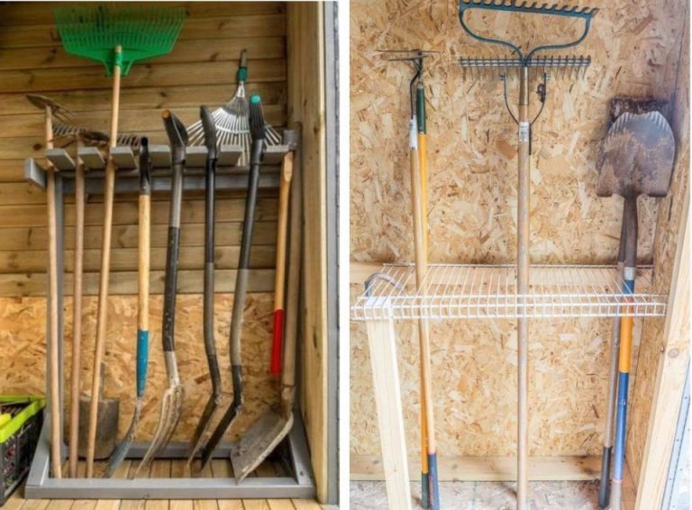 Where And How To Store Garden Tools More Conveniently: 10 Practical ...