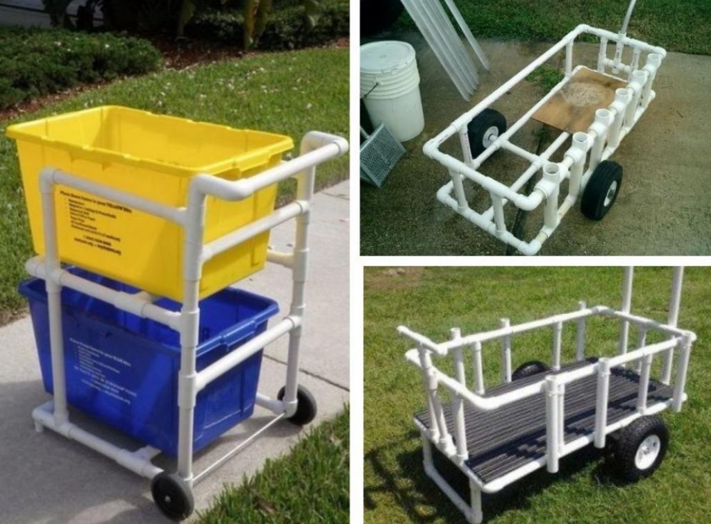 What You Can Make From PVC Pipes With Your Own Hands: 20 Ideas For ...