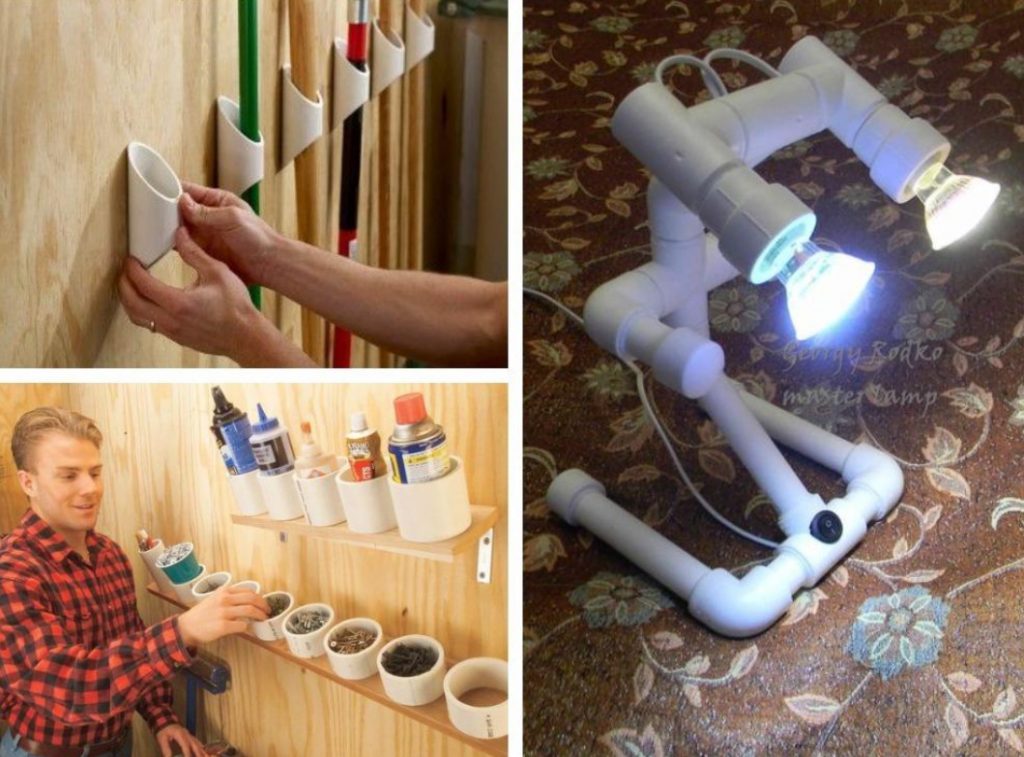 What You Can Make From PVC Pipes With Your Own Hands: 20 Ideas For ...