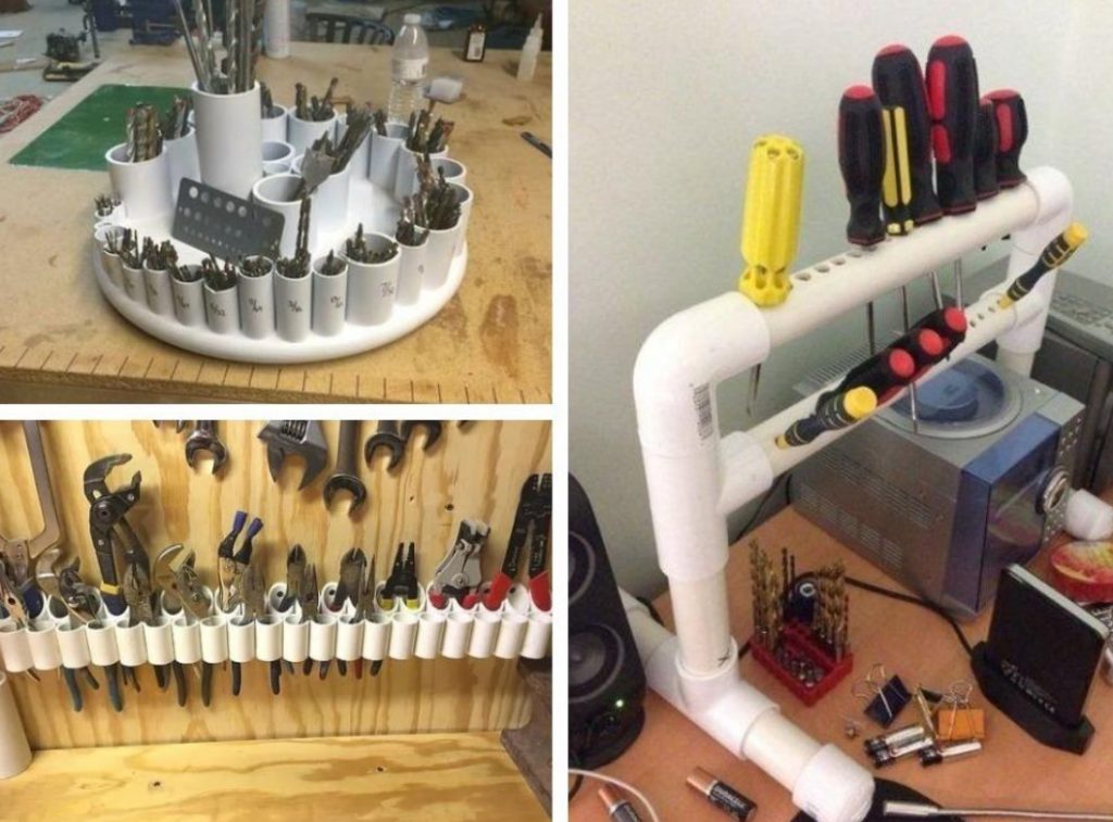 What You Can Make From PVC Pipes With Your Own Hands: 20 Ideas For ...