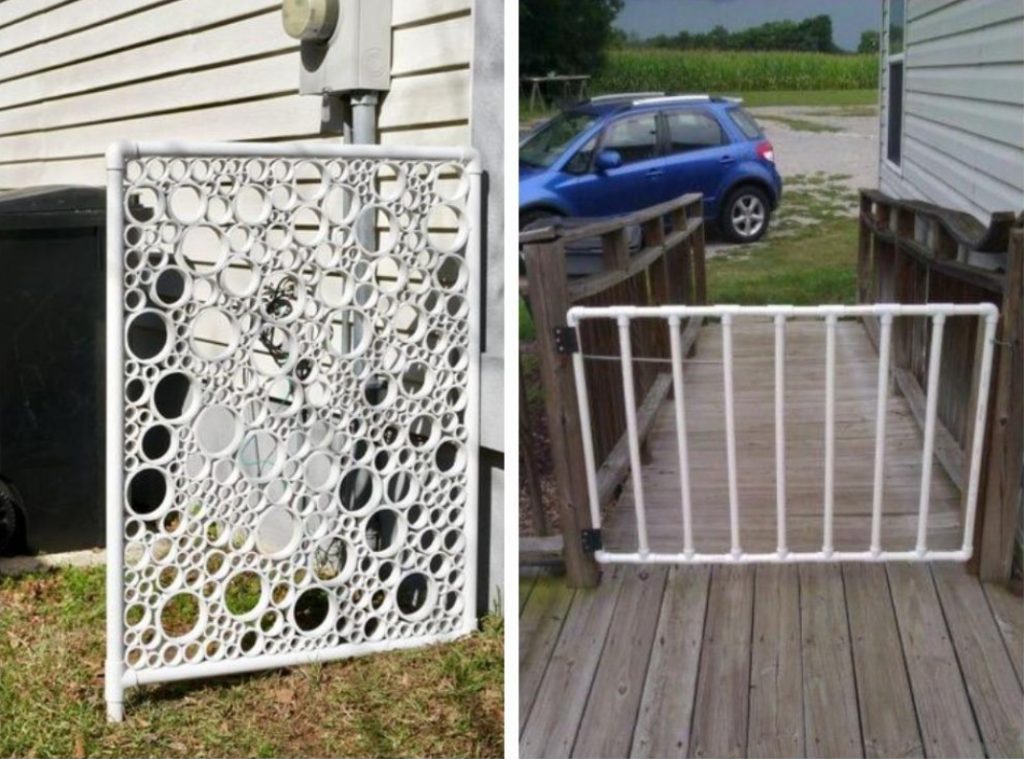 What You Can Make From PVC Pipes With Your Own Hands: 20 Ideas For ...