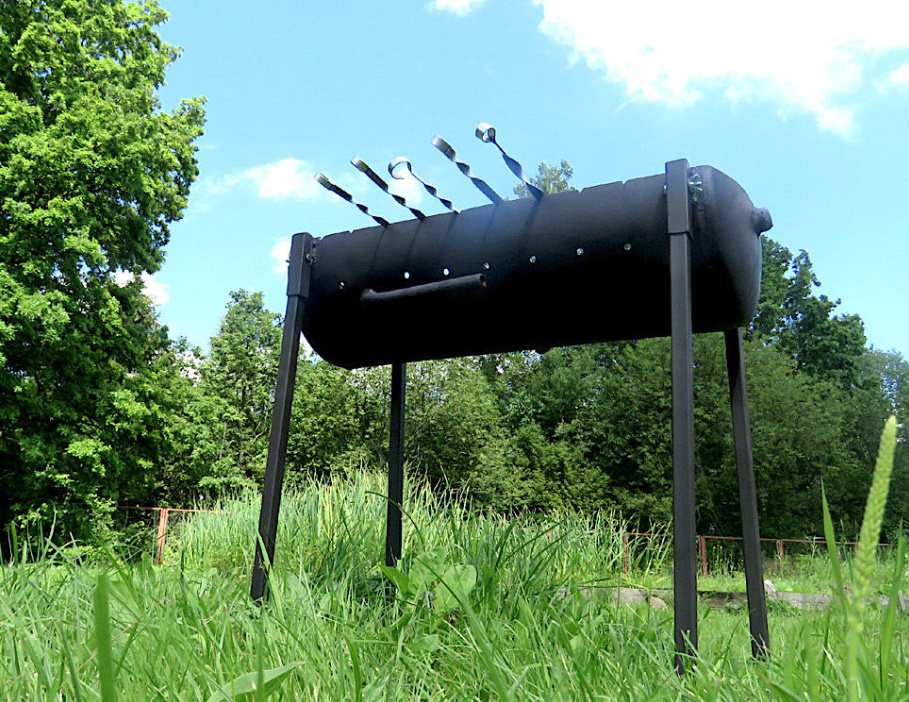 Barbecue From An Old Heating Boiler — With Your Own Hands - Best ...