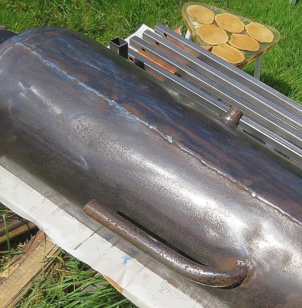 Barbecue From An Old Heating Boiler — With Your Own Hands