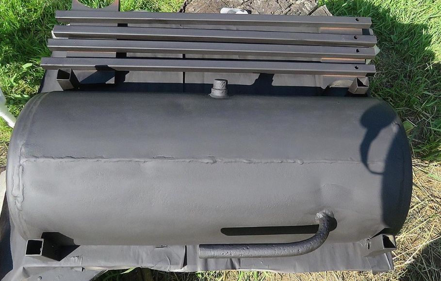 Barbecue From An Old Heating Boiler — With Your Own Hands